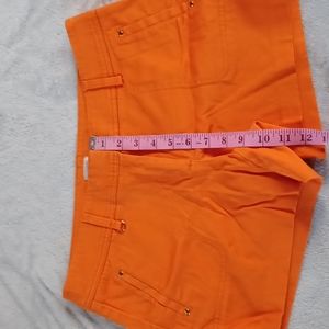 Cache | Shorts | Cache Womens Short Orange Shorts Size Side Slit | Poshmark